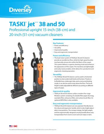 TASKI vacumat 22 and 22 T - Wood Wyant