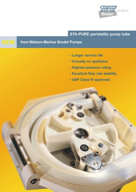STA-PURE peristaltic pump tube - BioProcessing.ie