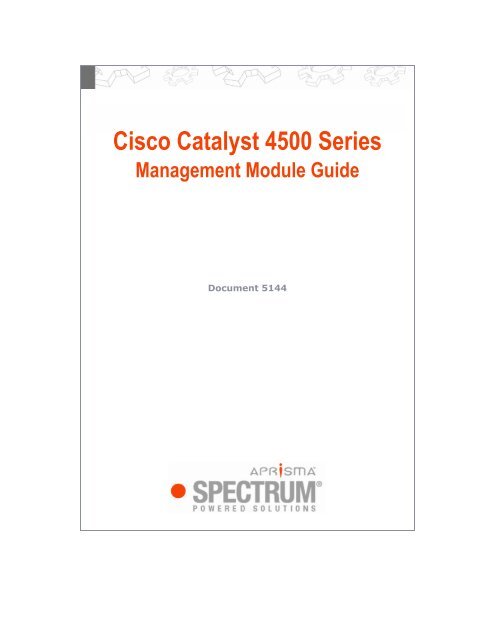 Cisco Catalyst 4500 Series (5144)
