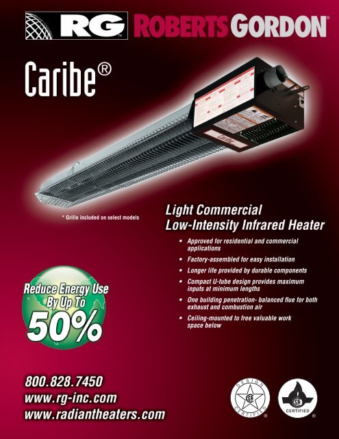 RG CGTHSNA - RevJ - Roberts Gordon