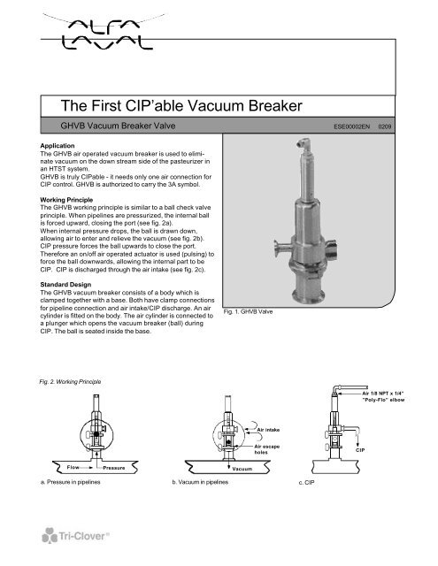 GHVB Vacuum Breaker Valve - Duhig