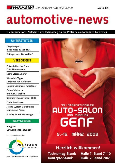 Herzlich willkommen! - Technomag AG