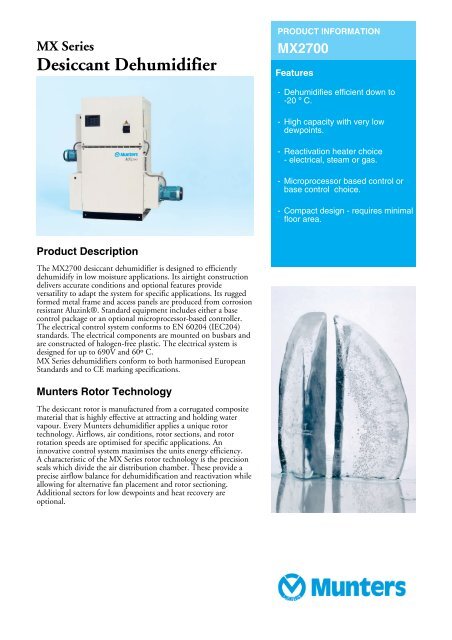 MX2700 - Munters