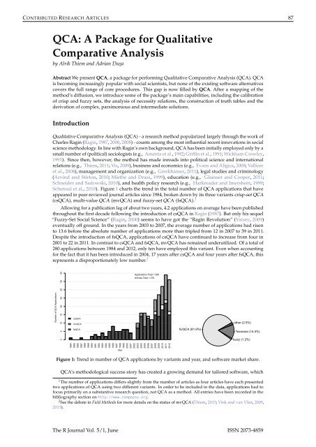 QCA: A Package for Qualitative Comparative Analysis - The R Journal