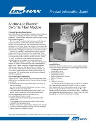 Fiberfrax MSDS - Unifrax