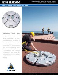 Deadweight Anchor System - Flexible Lifeline Systems