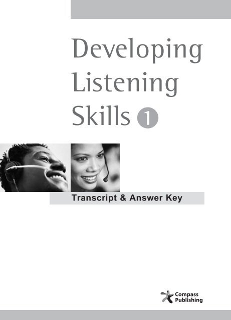 Developing Listening Skills 1