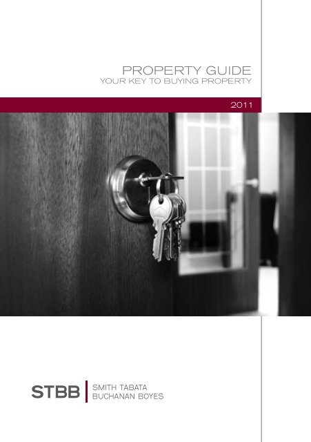 PROPERTY GUIDE - STBB | Smith Tabata Buchanan Boyes