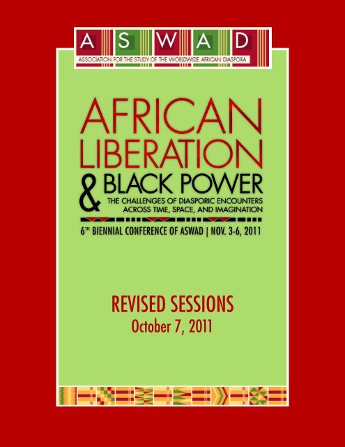 REVISED SESSIONS - aswad
