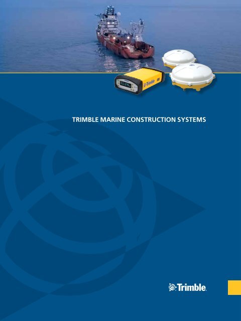 TRIMBLE MARINE CONSTRUCTION SYSTEMS