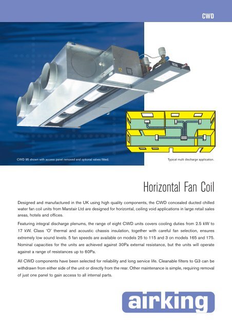 Horizontal Fan Coil - Heronhill Air Conditioning Ltd