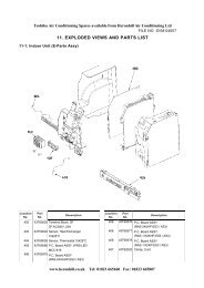 15. exploded views and parts list - Heronhill Air Conditioning Ltd