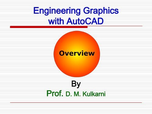 Engineering Graphics with AutoCAD - Student Welfare Division