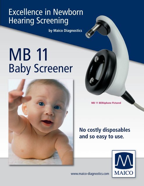 Maico MB 11 Baby Screener - Northeastern Technologies Group