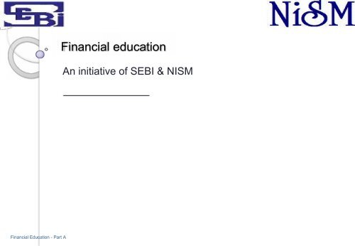Financial education - SEBI Investor Awareness Website