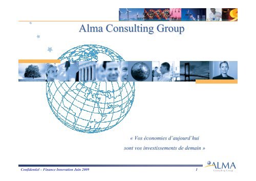 Alma Consulting Group en quelques chiffres - Finance Innovation
