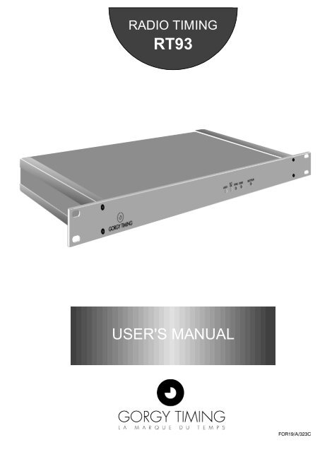 RT93/RK - Gorgy Timing