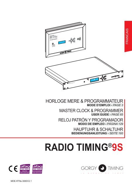 RaDIO tIMInGÂ® 9s - Gorgy Timing