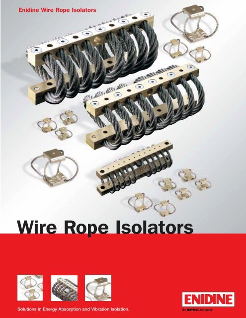 Wire Rope Isolators - PMCCatalogue