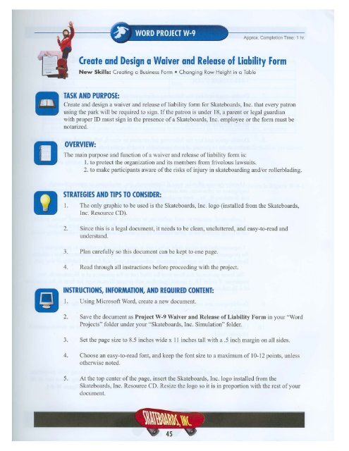 W-9 Create and Design a Waiver and Release of Liability Form