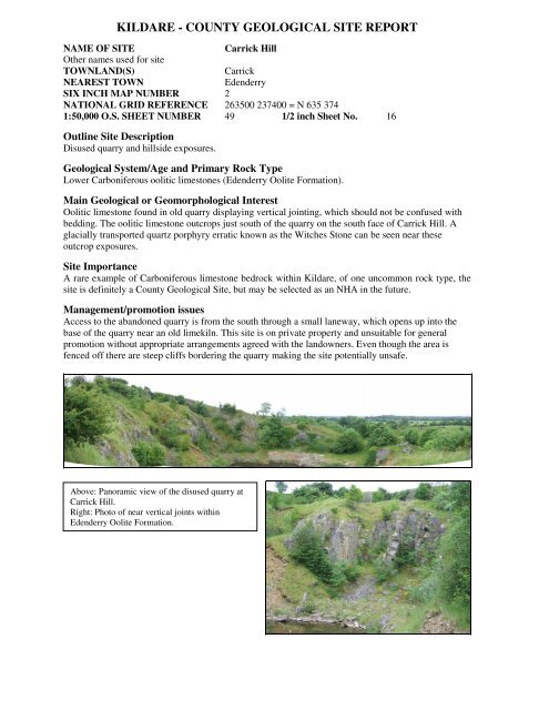 Part 3 - Geological Survey of Ireland