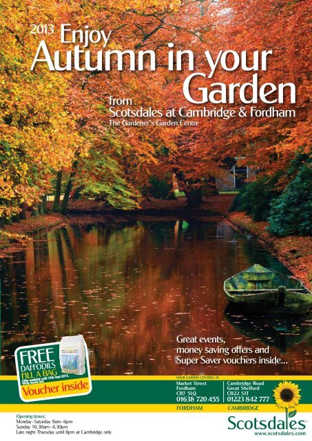 Scotsdales Garden Centre Fordham | Fasci Garden