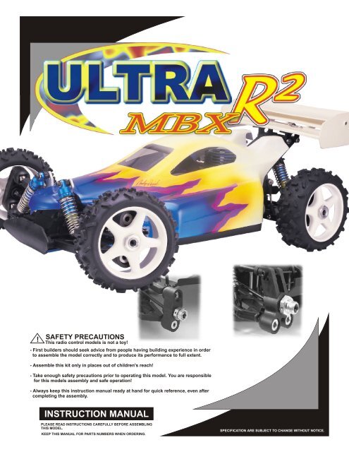 ultra mbx r2 manual.cdr - Ofna