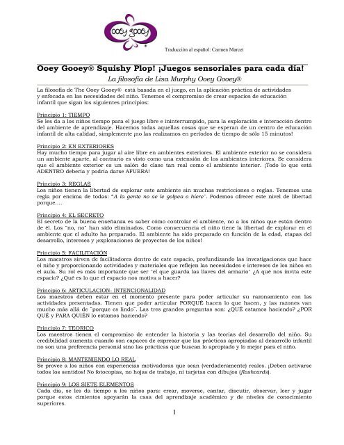 Ooey Gooey® Squishy Plop! ¡Juegos sensoriales ... - Ooey Gooey, Inc. Ooey Gooey® Squishy Plop! ¡Juegos sensoriales ... - Ooey Gooey, Inc.