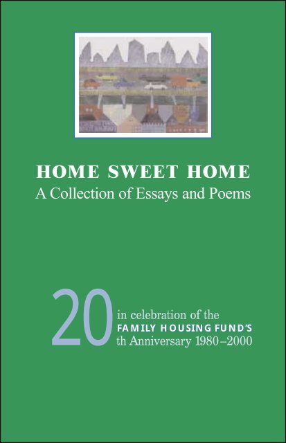 HOME SWEET HOME - Family Housing Fund