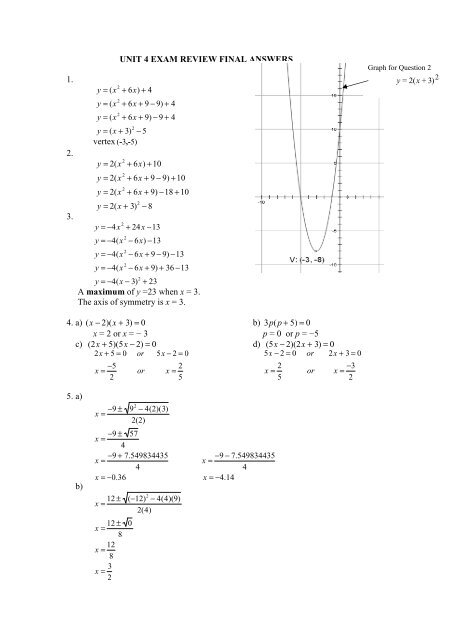MPM2D1 EXAM REVIEW UNIT 4 SOLUTIONS.pdf