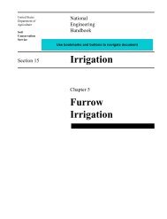 Simple approach to surface irrigation design: Spreadsheet ...