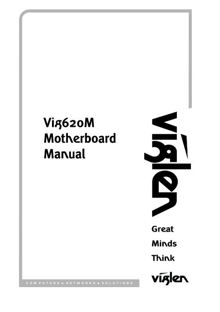 Vig620M Motherboard Manual - Viglen Download