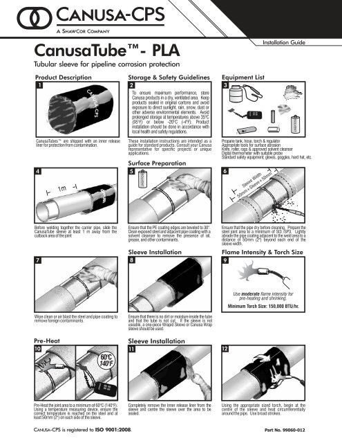 CanusaTubeâ ¢- PLA - Canusa-CPS