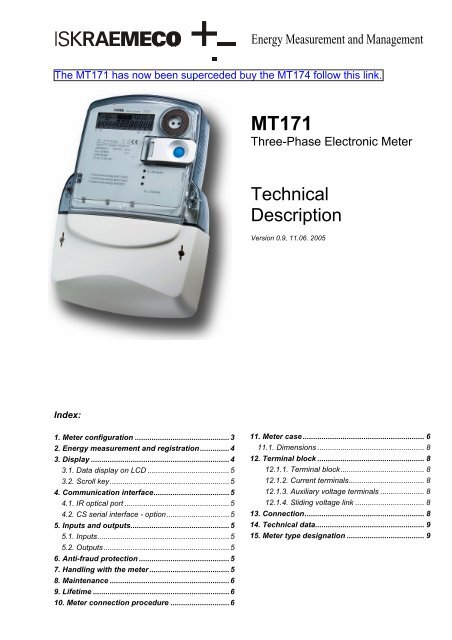 MT171 - Universal meter services