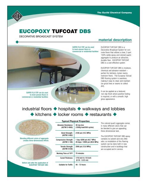 EUCOPOXY TUFCOAT DBS - Euclid Chemical Co