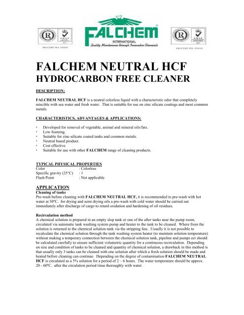 FALCHEM NEUTRAL HCF
