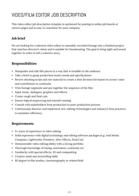 REPORTER JOB DESCRIPTION