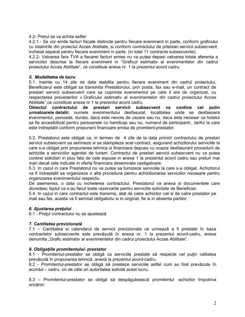 4.2- Pretul se va achita