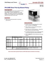 RSE-1D10 VCOR Relay - Ansaldo STS