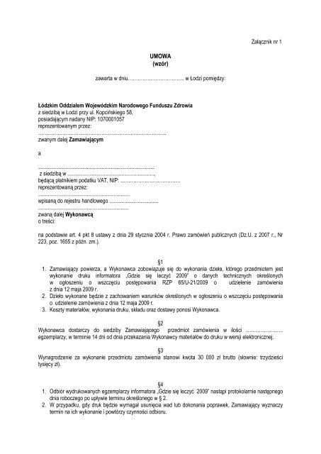 Zalacznik Nr 1 Do Wniosku O Pobyt Czasowy Pdf Zespół