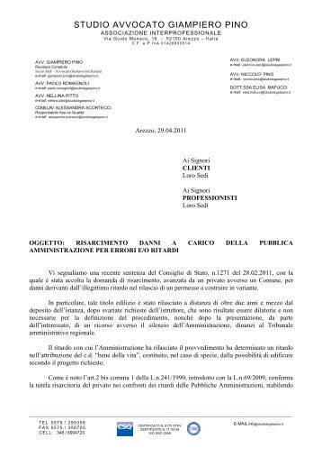 Modulo "Richiesta di risarcimento danni" - Cattolica