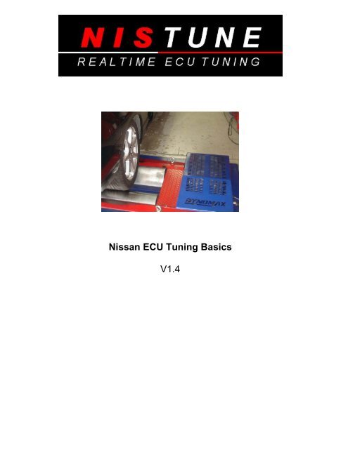 Nissan ECU Tuning Basics V1.3 - PLMS Developments
