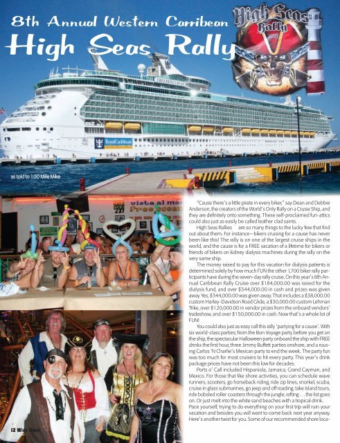 Wide Open Magazine Dec '10 - High Seas Rally