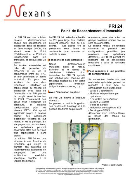 PRI 24 - Nexans