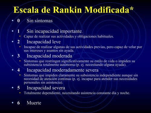 Escala de Rankin Modifica