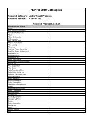 Awarded Product List - Audio Visual Products - B&H Photo ... - Peppm