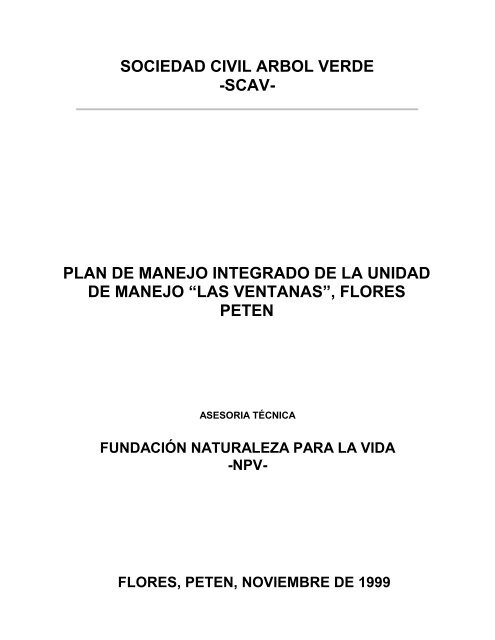 Plan de Manejo Integrado Las Ventanas.pdf - aviso - Catie