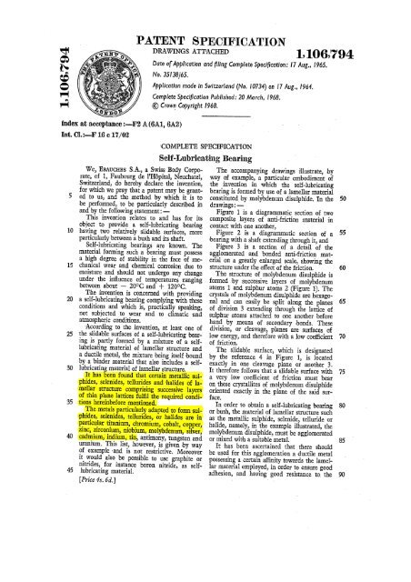 g g PATENT SPECIFICATION - BluePatent