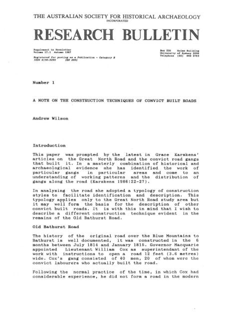 RESEARCH BULLETIN - Ashadocs.org