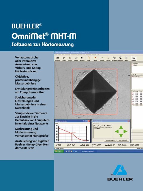 OmniMet® MHT-M - Buehler GmbH